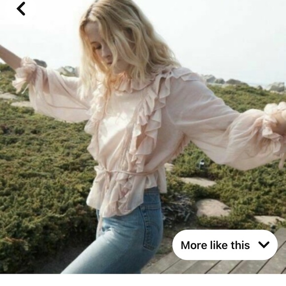 Doen | Tops | Doen Luca Top In Peach | Poshmark